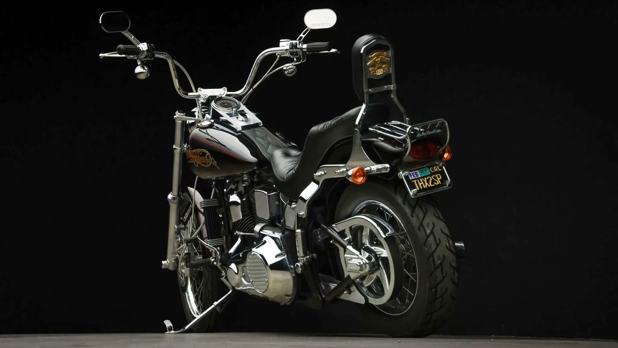 Journey Singer and His 1987 Harley Softail Custom Go Their Separate ...