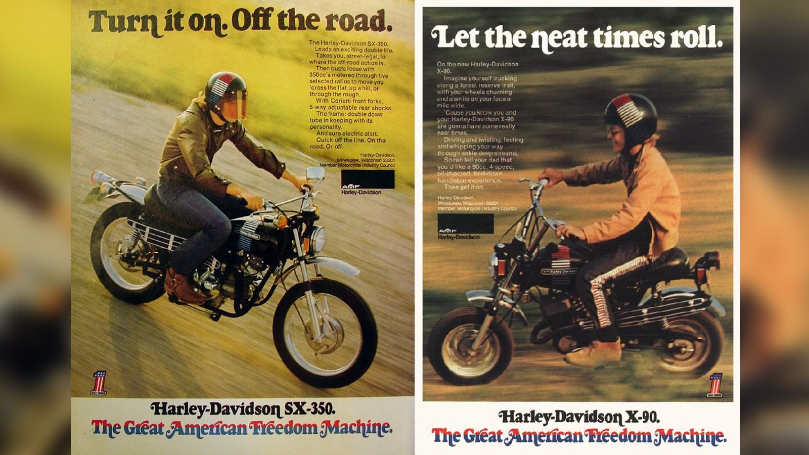 The Motor Company's American Machine and Foundry Years | Hdforums