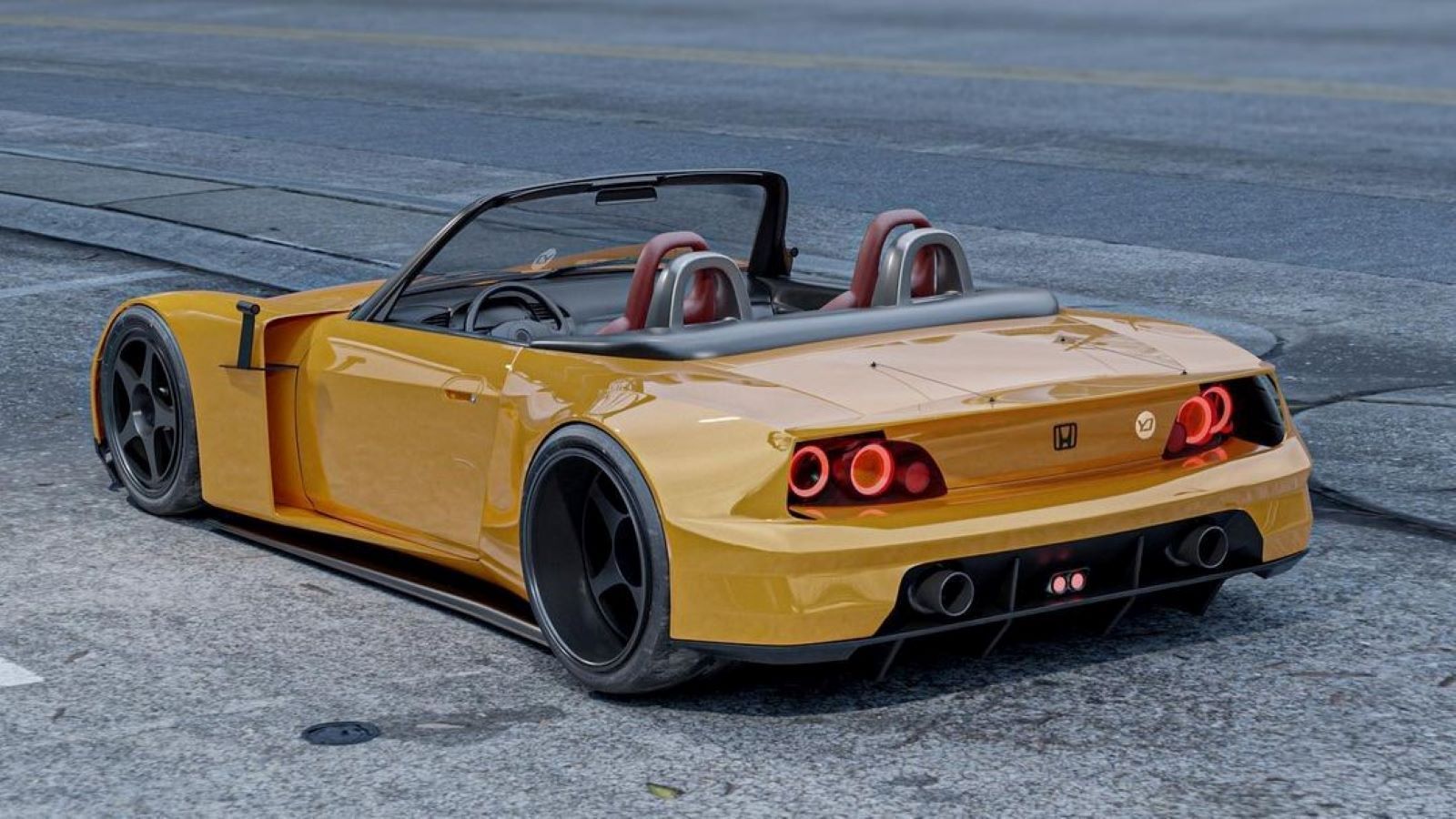 Renderings Portray a Heavily Modified Honda S2000 | Honda-tech