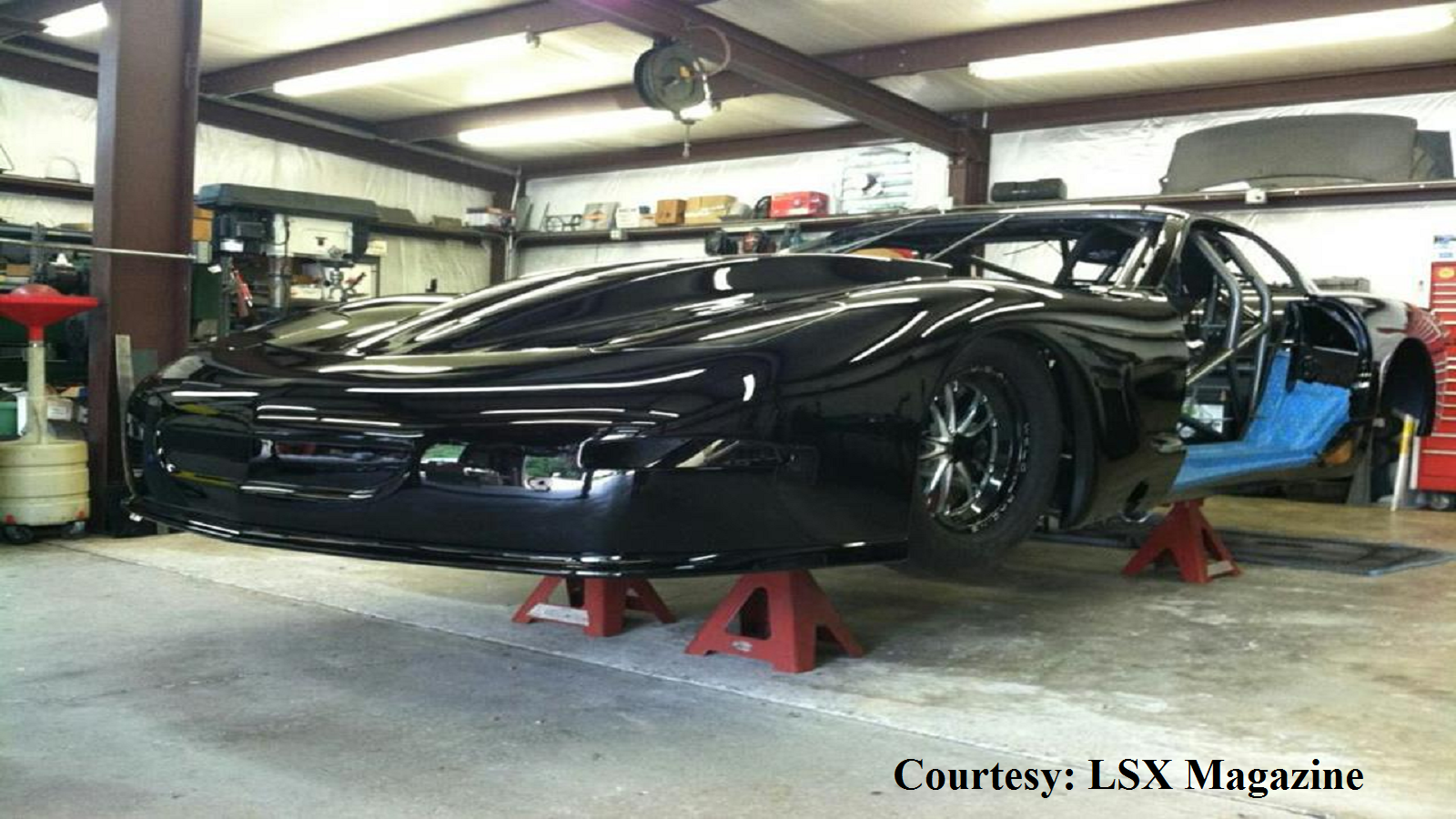 Keith Berry and the Berry Motorsports Drag Radial Corvette (photos ...