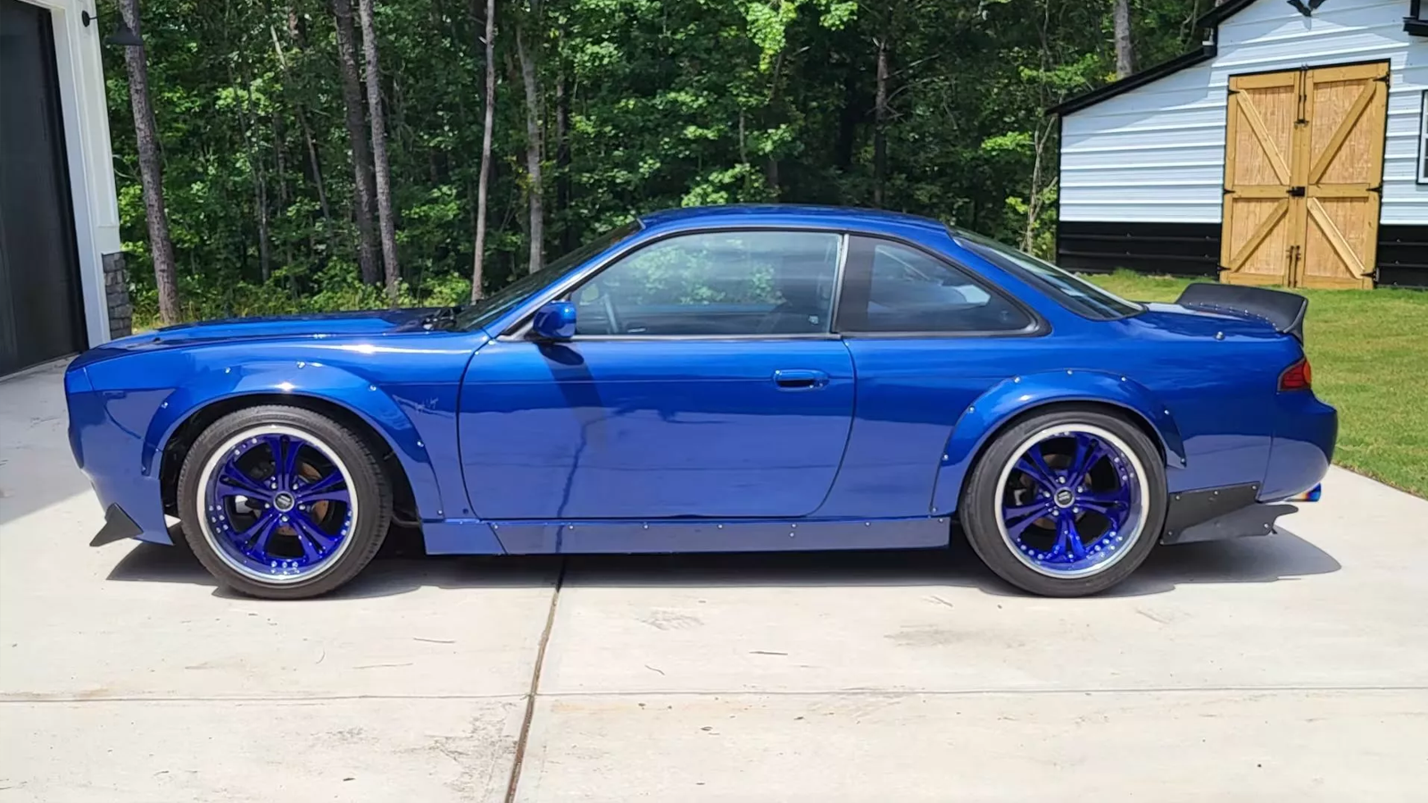 HodgePodge Nissan 240SX Build With LS Motor Is Actually Pretty Cool ...