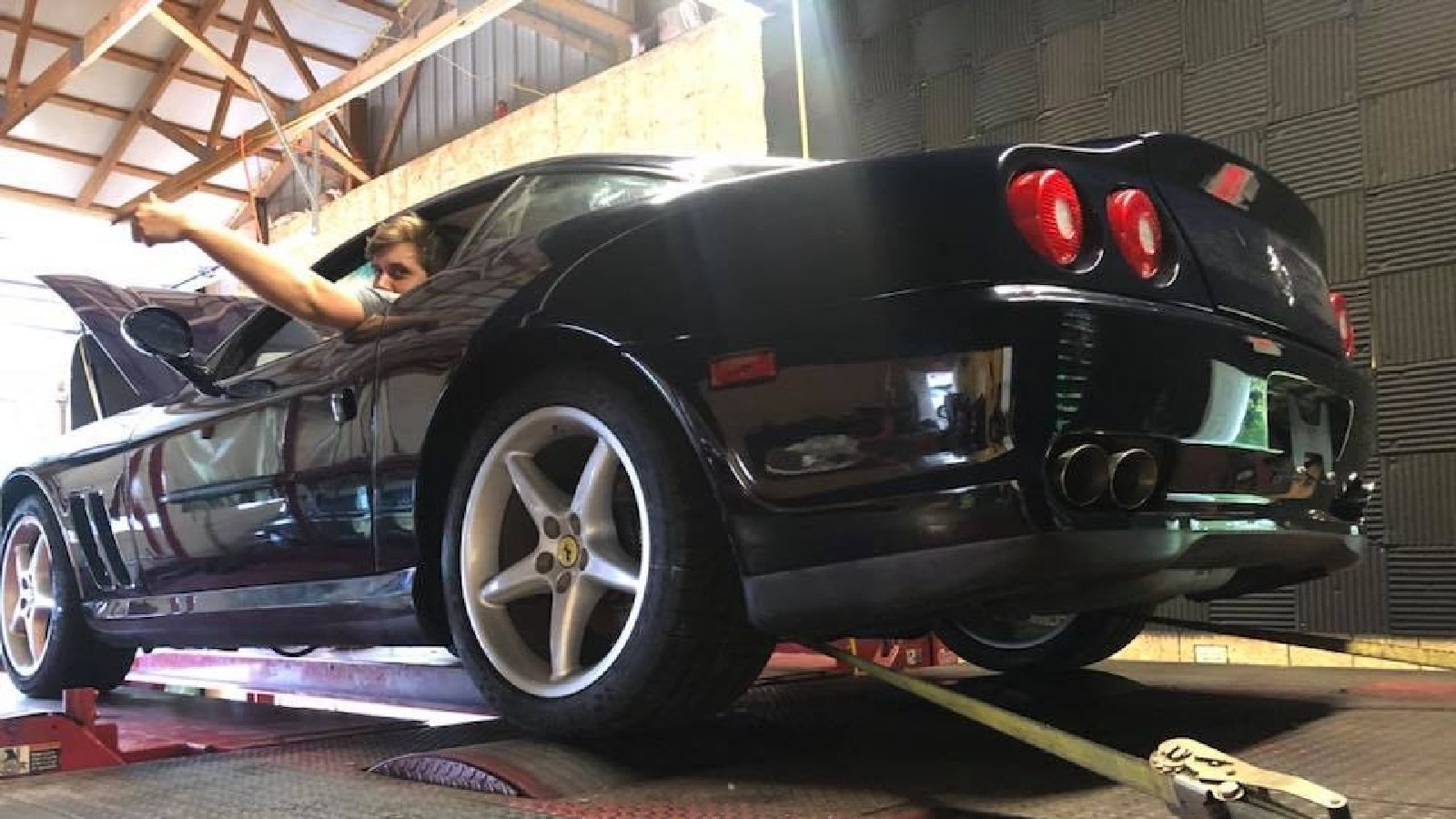 Ferrari 550 Maranello Gets Twin Turbo LSX Swap | Ls1tech