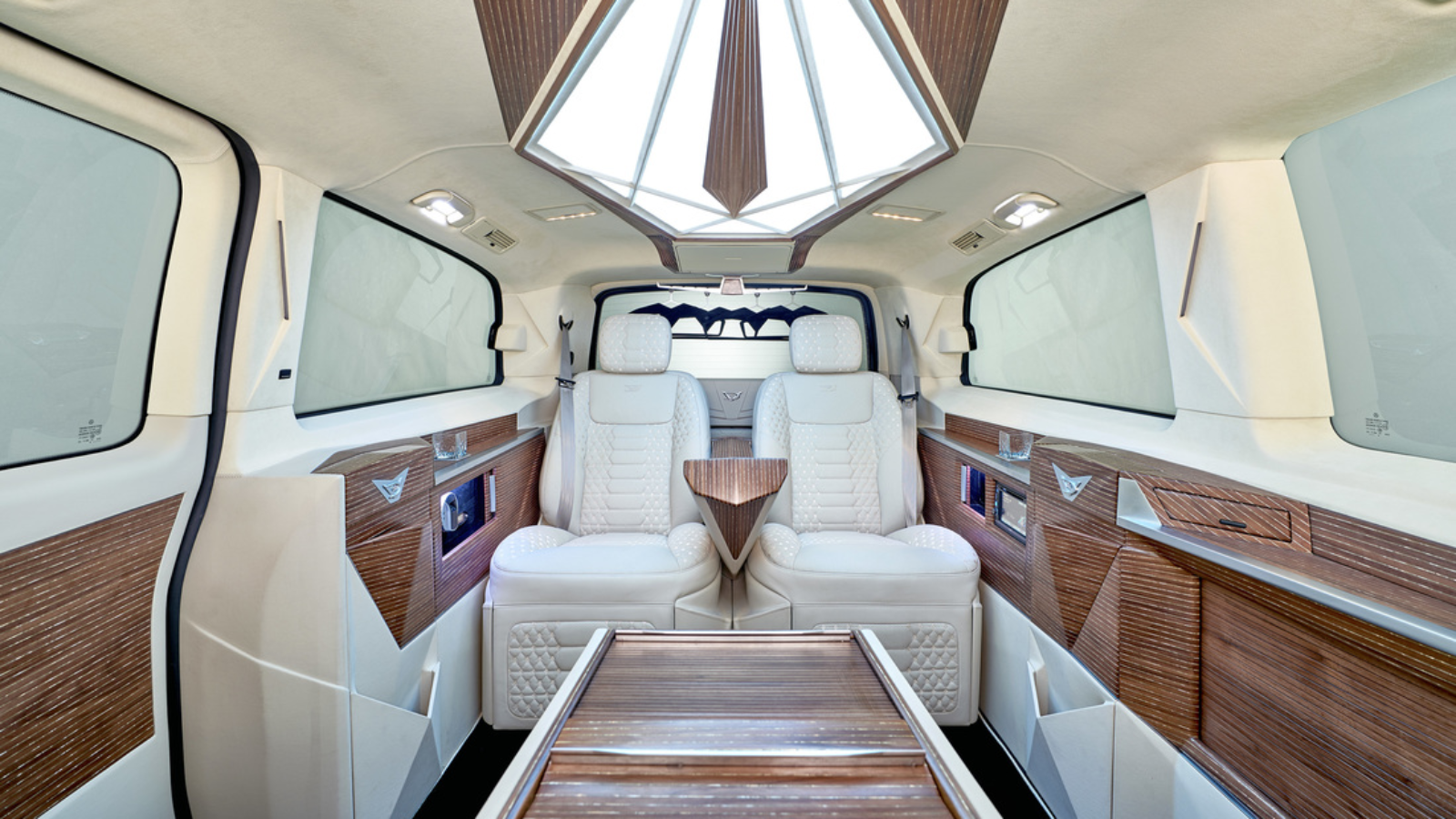 Mercedes V-Class Turned Into a Private Jet on Wheels | Mbworld