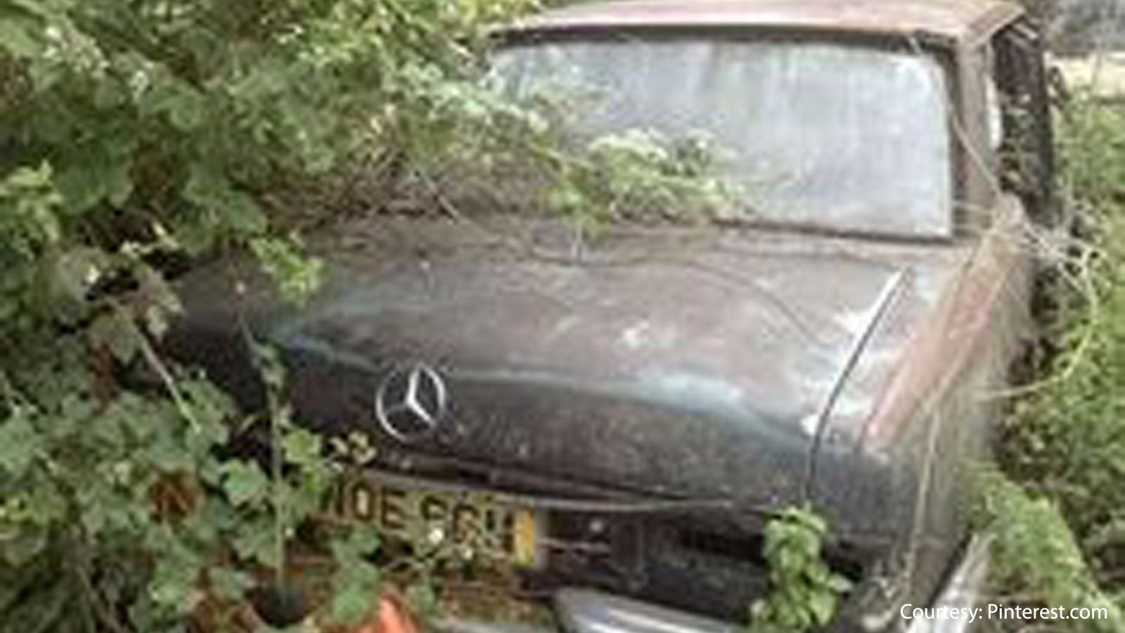 6 Creepy Mercedes-Benzes Abandoned in the Woods | Mbworld