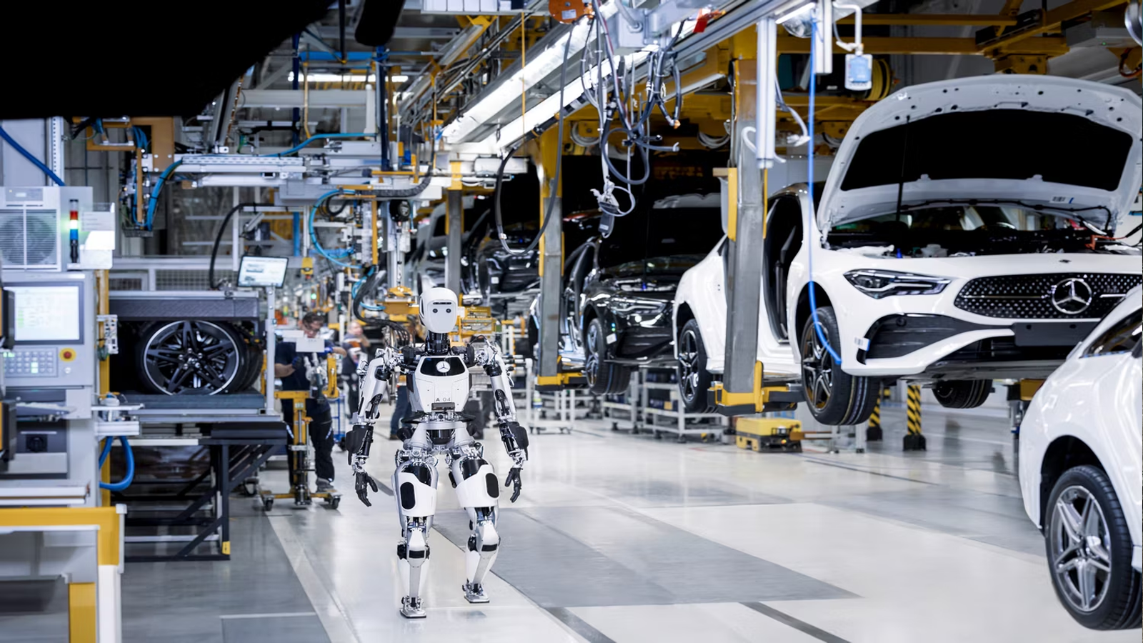 Humanoid Robots Are Helping Increase Efficiency at Mercedes Factories | Mbworld