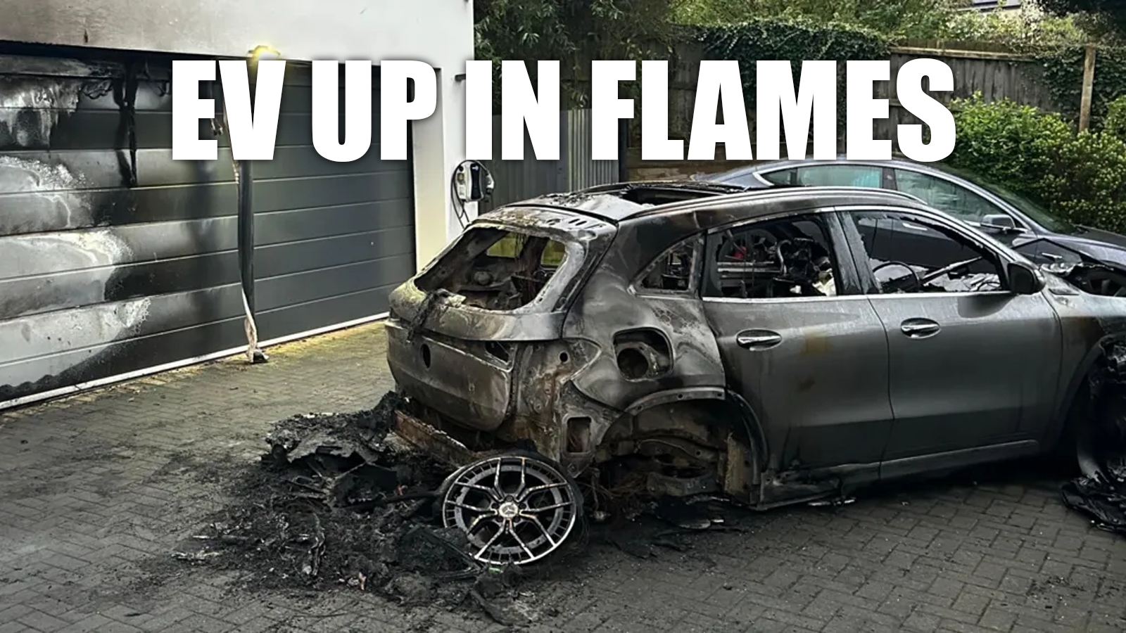 Mercedes EQA Bursts Into Flames in Driveway, Damages Home in The UK ...