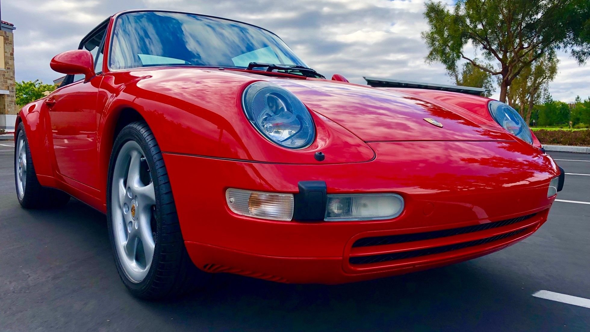 Gorgeous Guards Red 993 911 Has Only 7K Original Miles | Rennlist