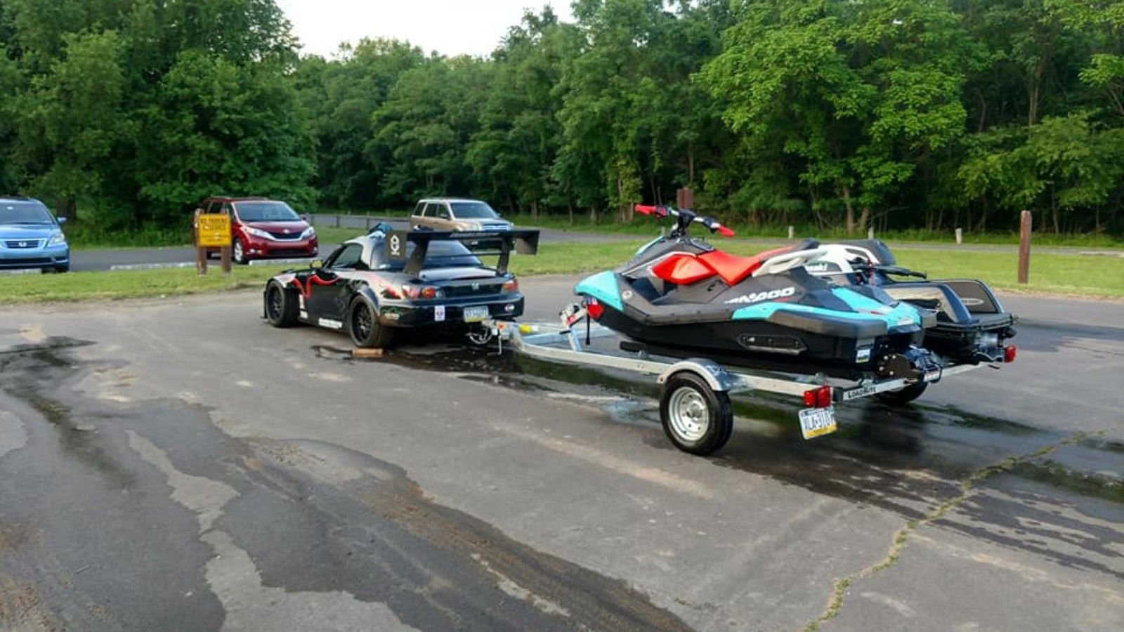 Track Ready S2000 Tows Jet Skis With Zero Cares | S2ki