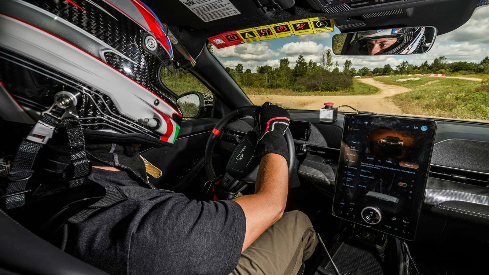 Ford Mustang Mach E Rally Was Developed on Its Very Own Dirt Track ...
