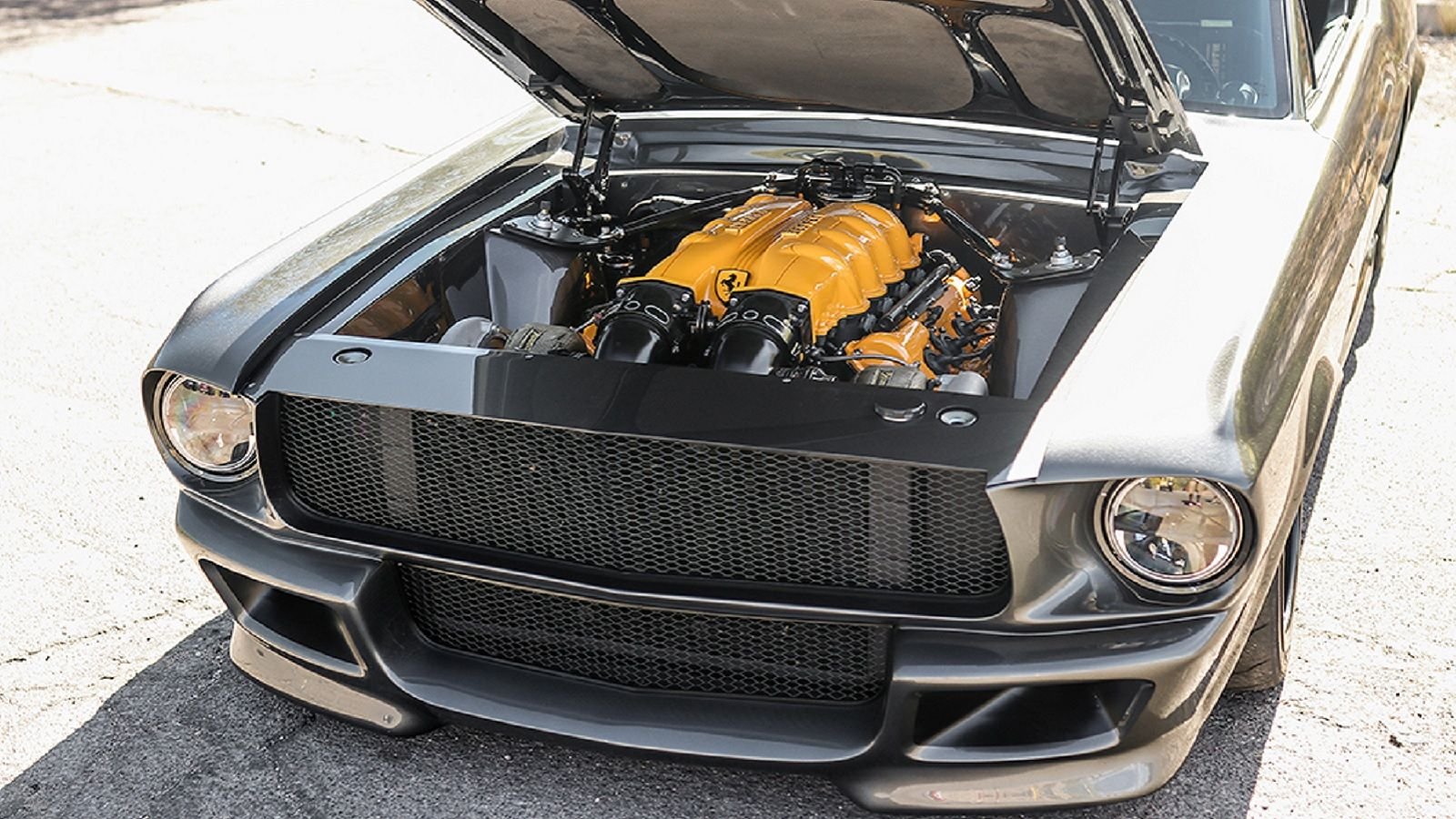 Classic Mustang Gets Restomoded with Ferrari Heart | Themustangsource