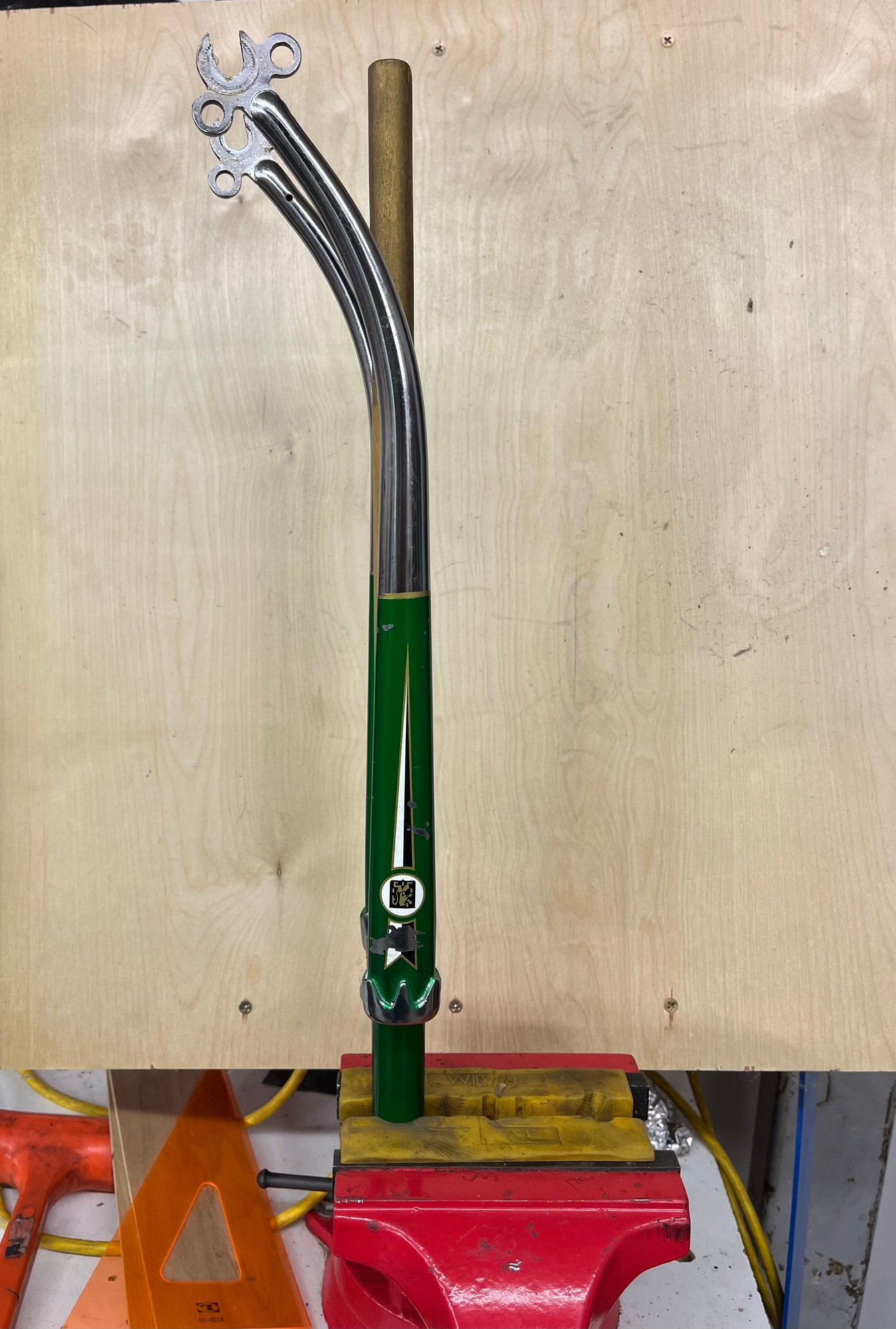 Bike Forums - Fork IS bent-how to fix