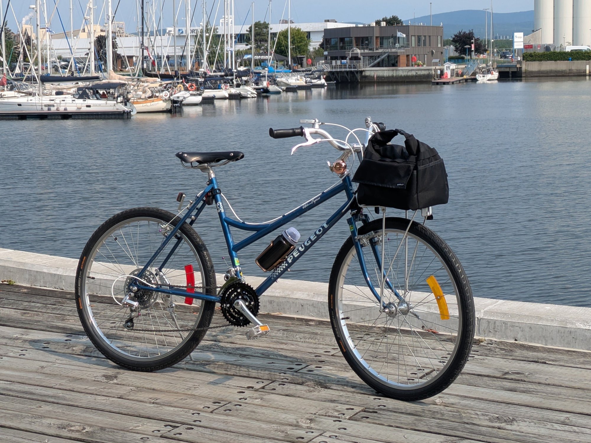 Front rack with low rider support and top shelf? - Bike Forums