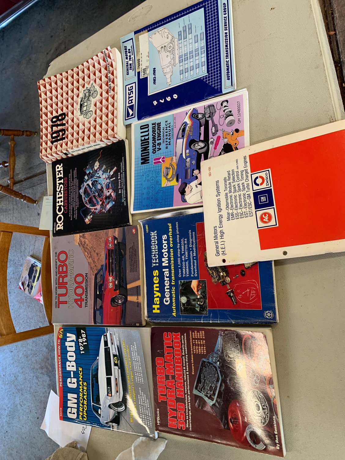 Bunch of old repair manuals, trash, or keep? - ClassicOldsmobile.com