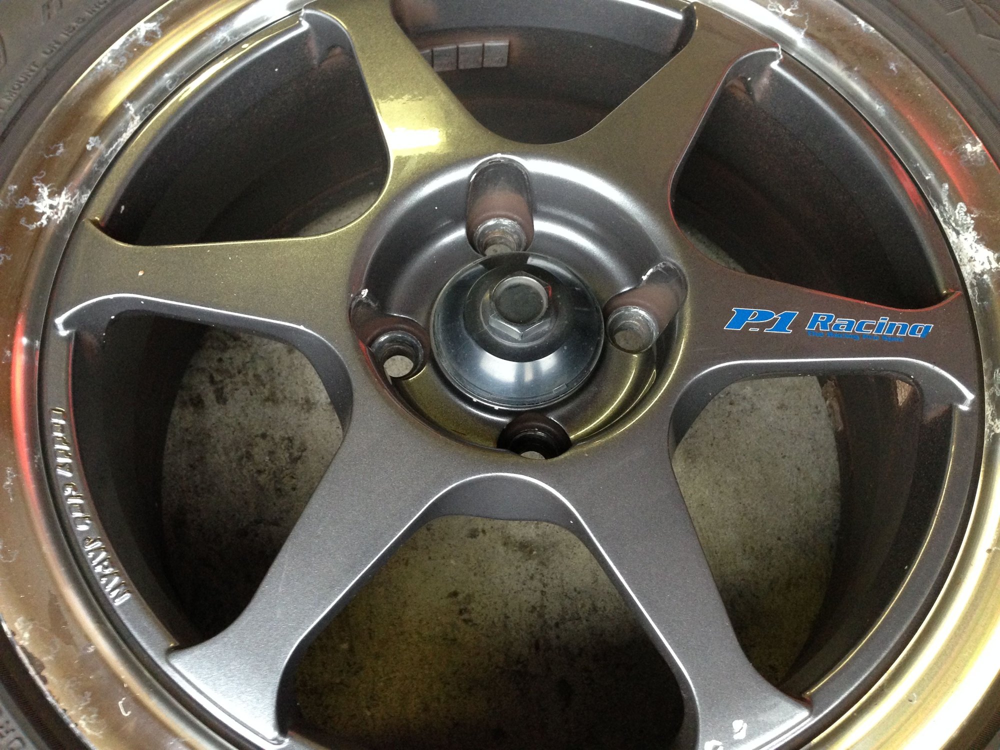 FS: Buddy Club P1 Racing II Plus Wheels w/ tires - Honda-Tech - Honda ...