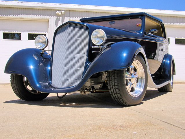 1934 Chevrolet Vicky 1934 Chevy Victoria--High End Magazine Show Car