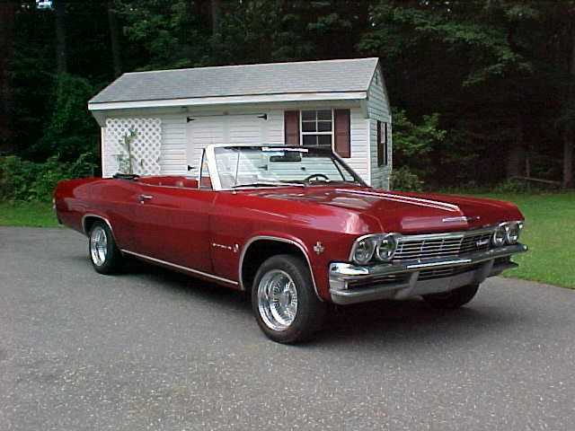 1965 Chevrolet Impala Candy Apple Red 1965 Impala Convertible