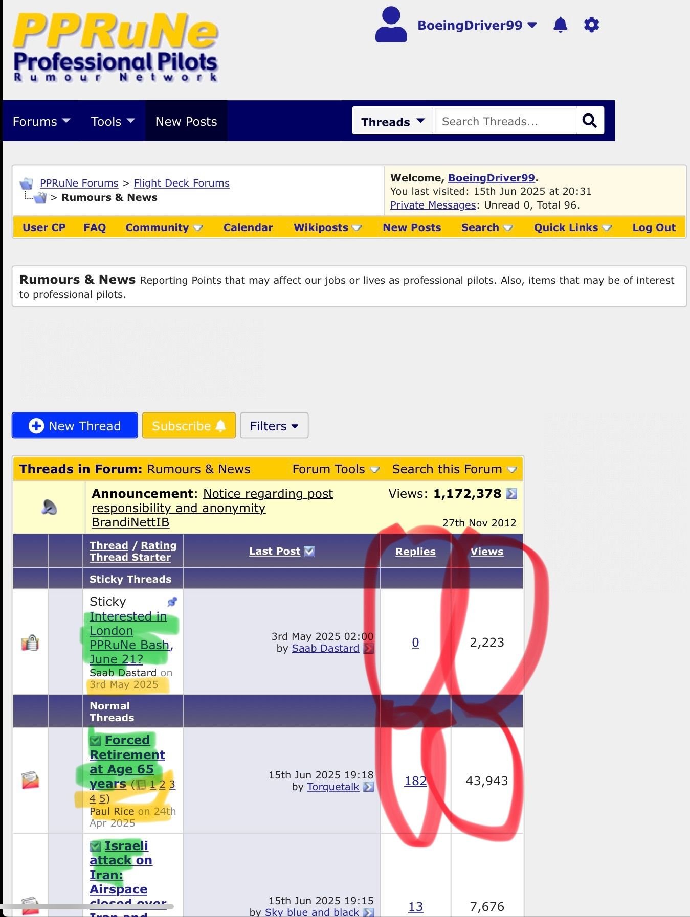 Forum presentation - PPRuNe Forums