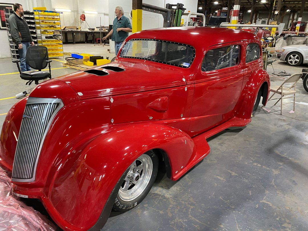 Full chrome-moly, tube chassis, 1937 Chevy, Drag car Chassis for Sale ...
