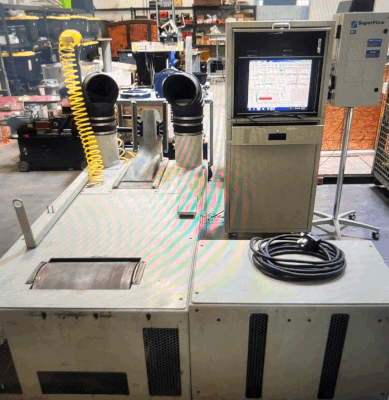 SuperFlow Motorcycle Dyno SF-250 MC Dyno W/Eddy Current for Sale in ...