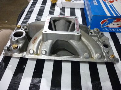 BBC Edelbrock Super Victor 2927 Intake Manifold 9.800" for Sale in ...