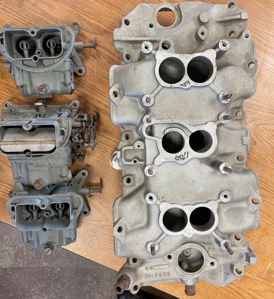 Pontiac Dual Quad Intake