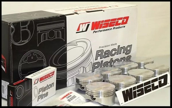 SBC CHEVY 406 WISECO FORGED PISTONS 4.155 for Sale in Kingsport, TN ...