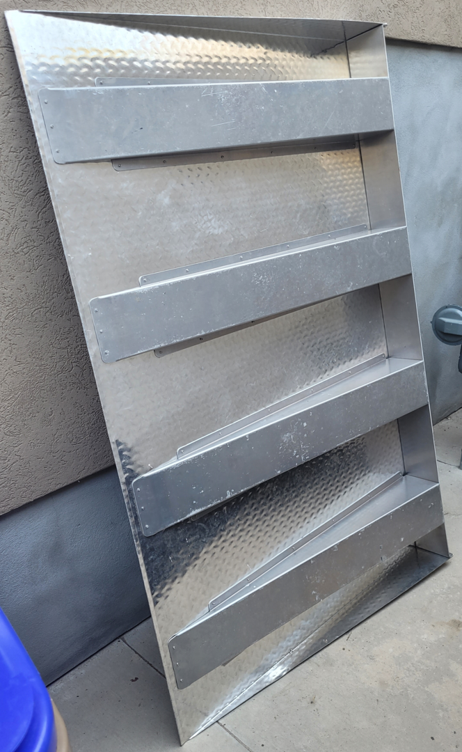 Pit Products Aluminum Trailer Door Extension Ramp and 4" Tra for Sale ...