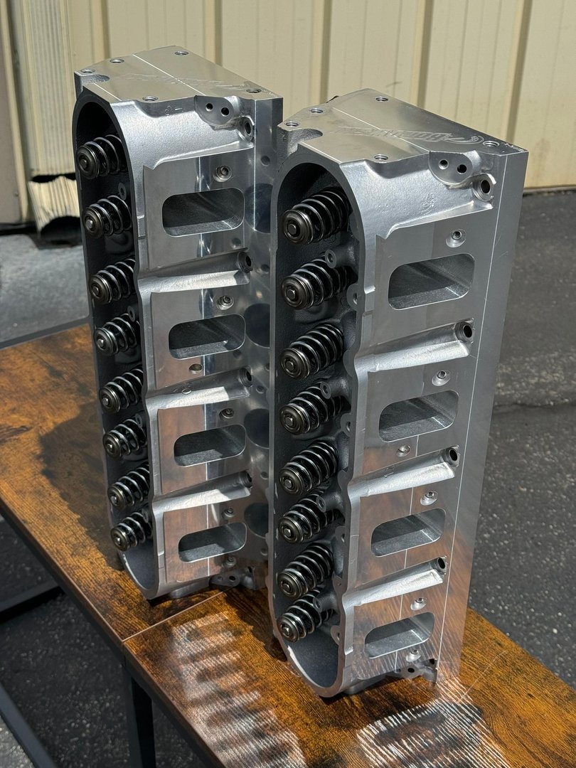 CNC Ported Stage III GM LS3 Cylinder Heads - Assembled for Sale in ...
