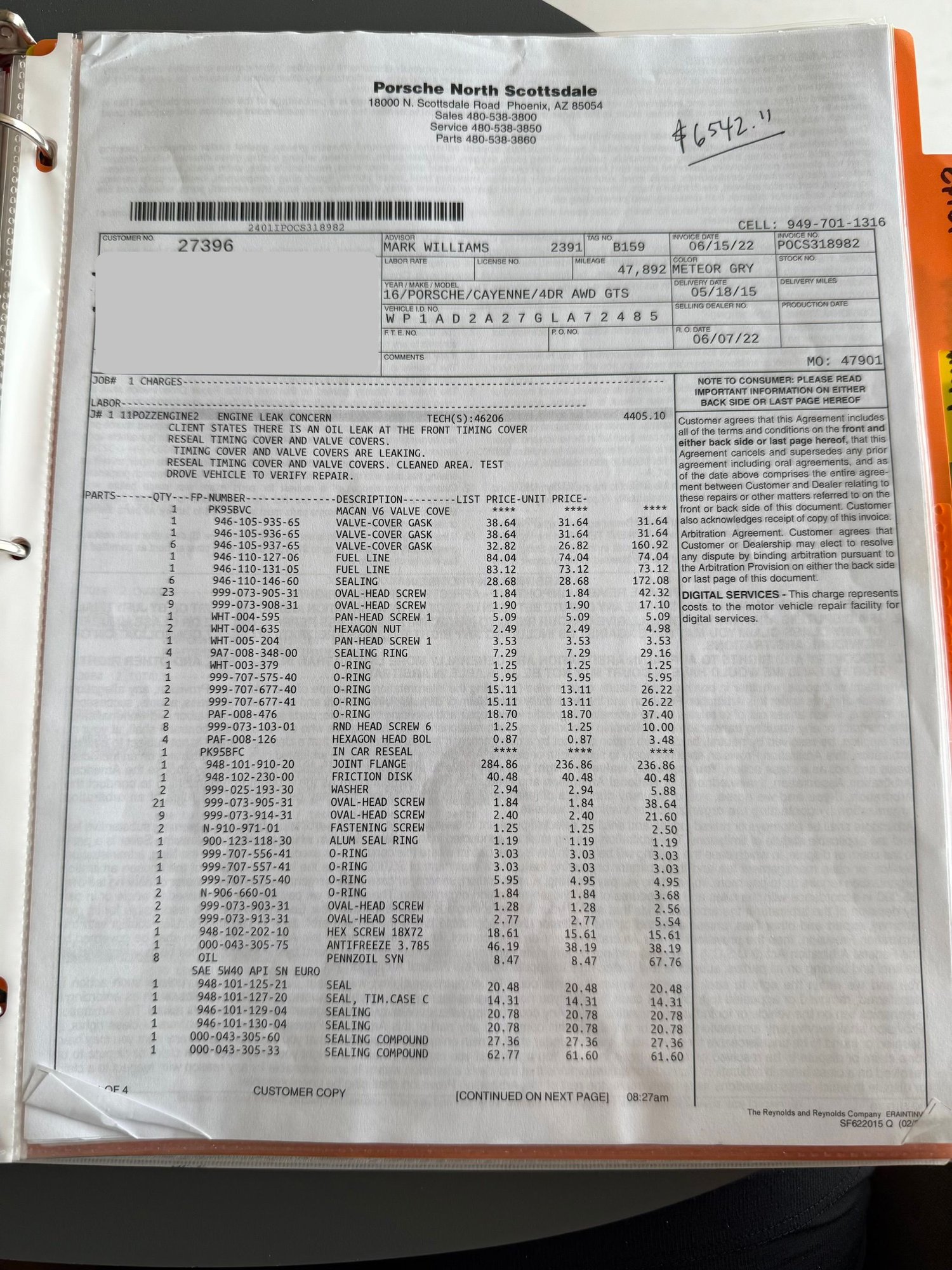 Porsche Cayenne GTS - 67k miles - Extended Warranty until Feb. 2028 ...