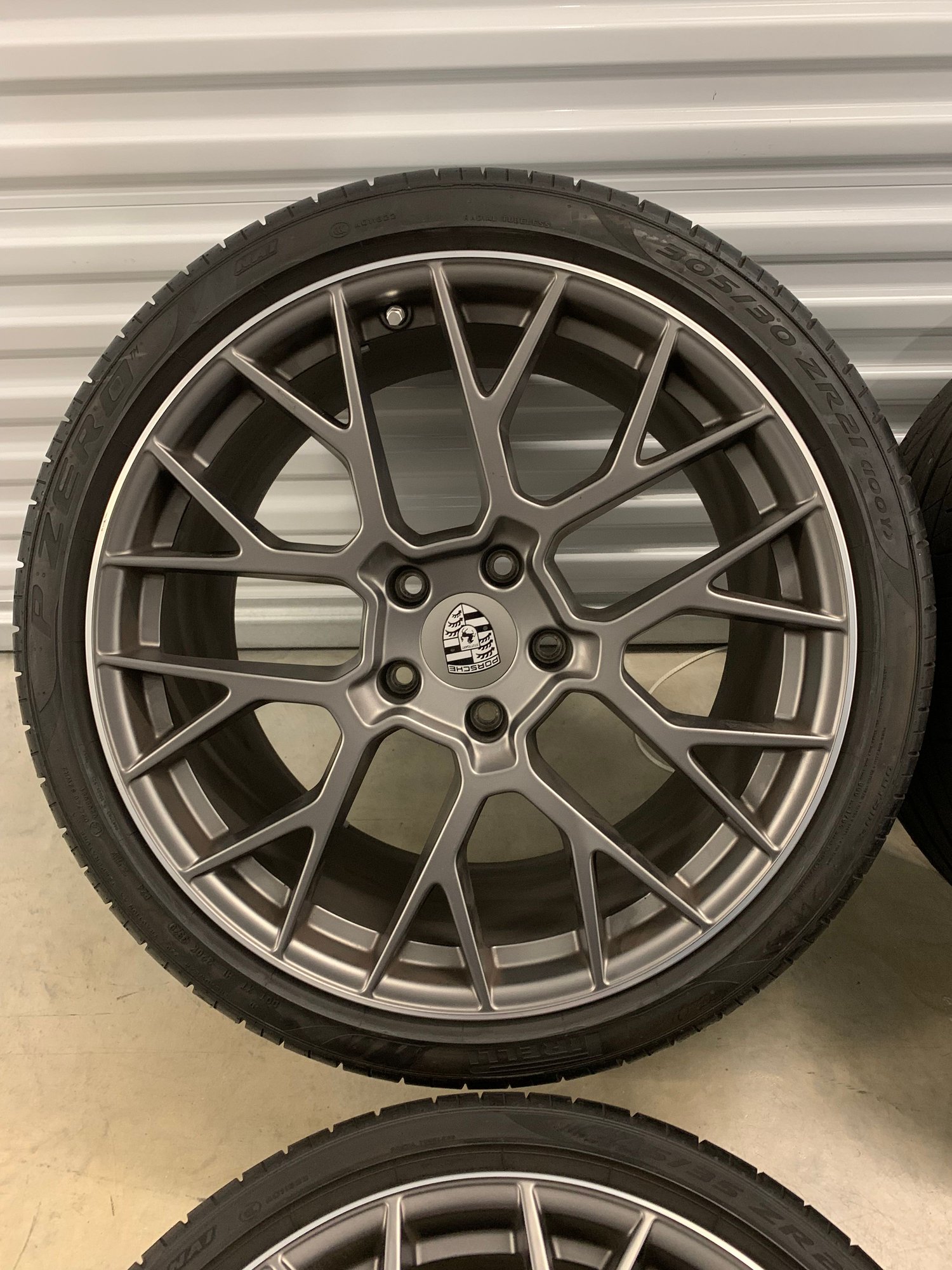 20" 21" PORSCHE 992 Spyder RS Wheels PIRELLI PZERO Tires OEM - Rennlist ...