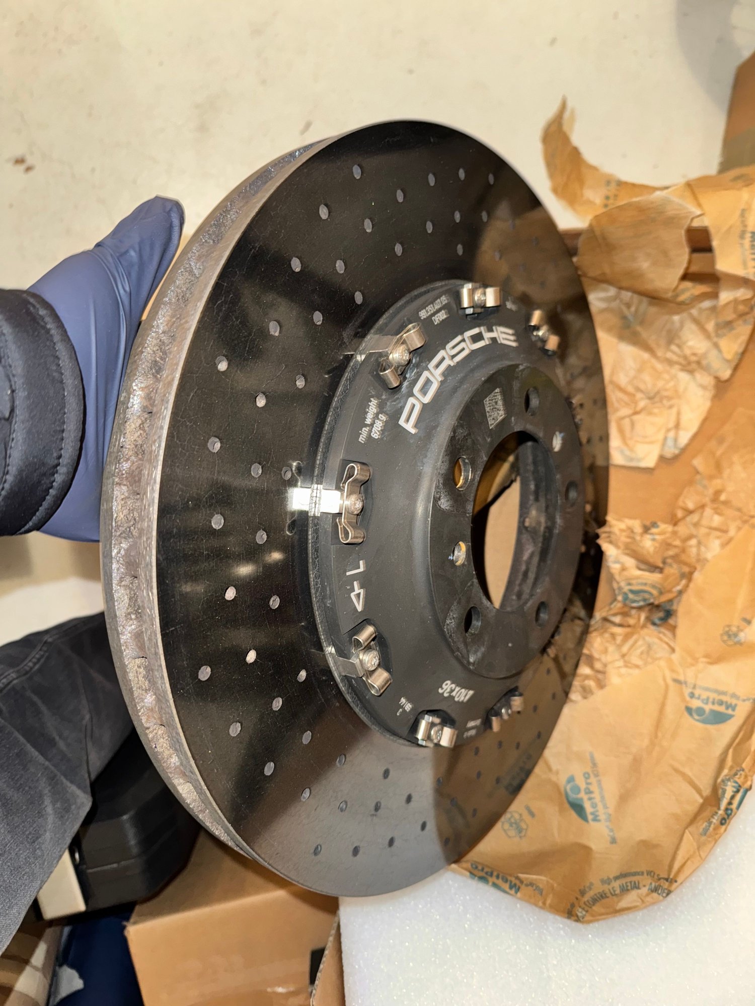 PCCB Rotors and Pads for 991 GT3/Turbo or GT4 - Rennlist - Porsche ...