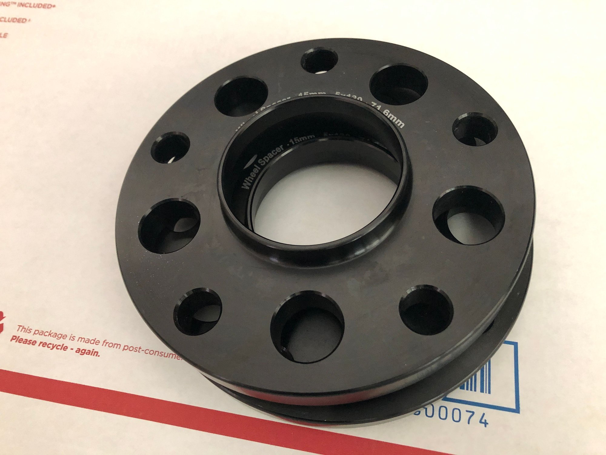 15mm Hubcentric Wheel Spacers 5 x 130 - Rennlist - Porsche Discussion ...