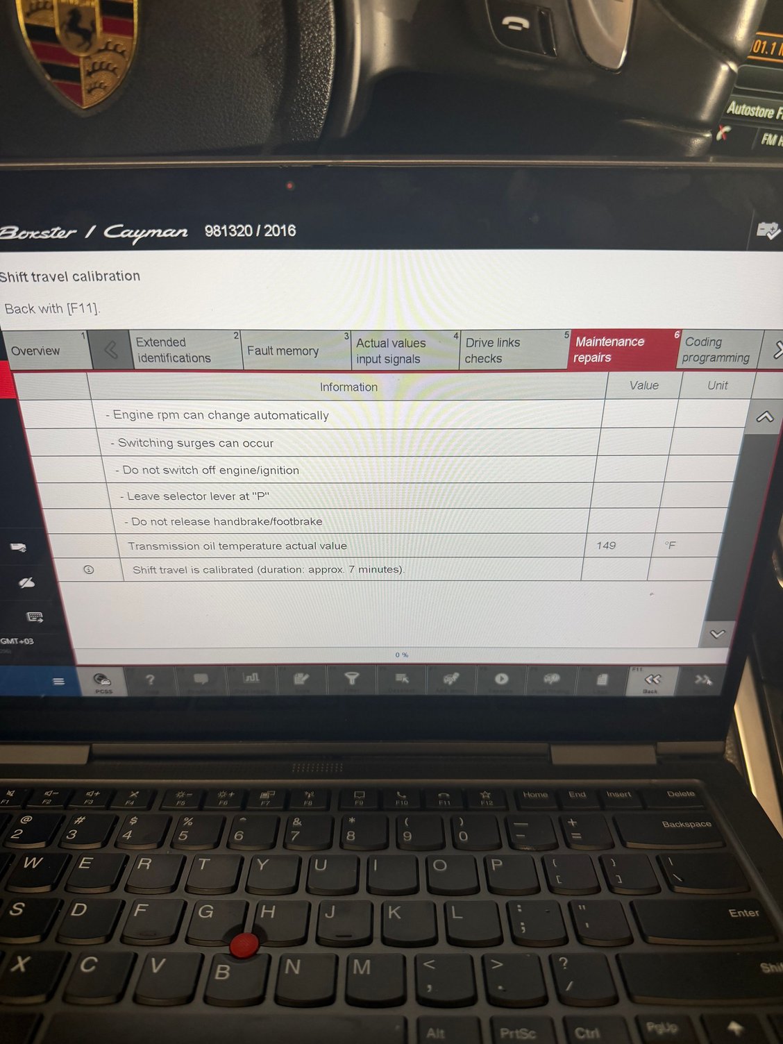 Porsche pdk distance sensor calibration help - Rennlist - Porsche ...