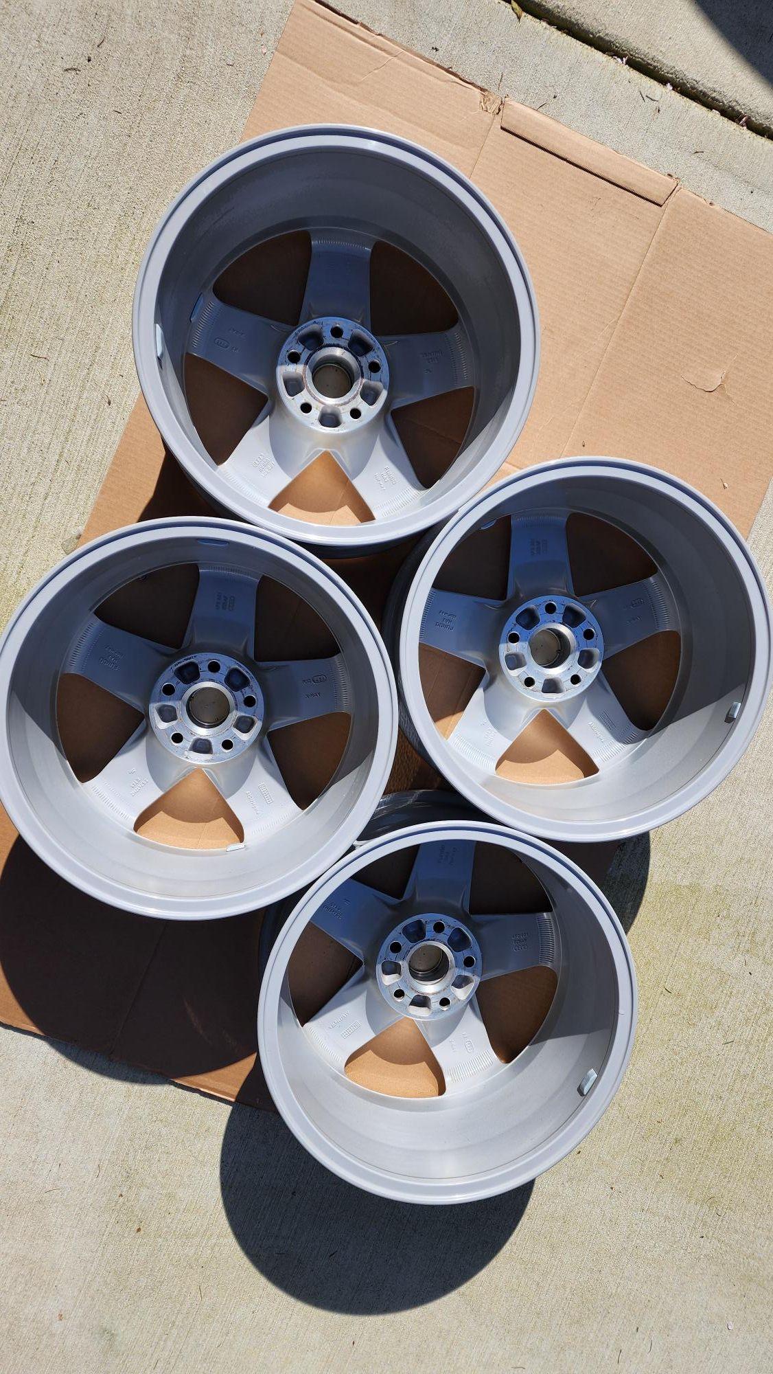 Factory 5 Spoke Wheels (4) from 2004 B6 Quattro 1.8T 6MT Sport ...