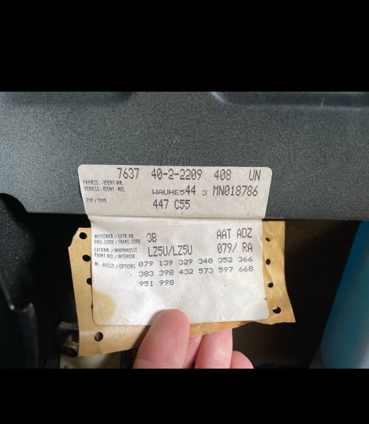 Rare Vintage Audi C3 100, 200, 5000 5-speed Turbo Ur-Quattro OEM Floor Mats - AudiWorld Forums