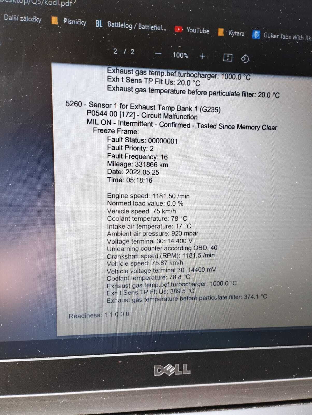 CZ: P0544, please help me - AudiWorld Forums