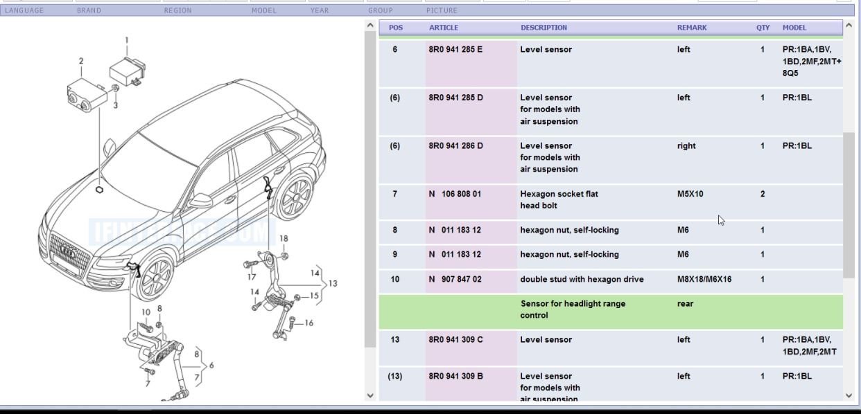 CR: Headlight sensor - AudiWorld Forums