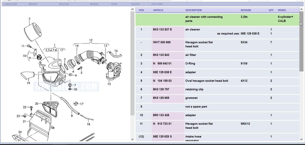 3.2L Engine Air Filter Housing? - AudiWorld Forums