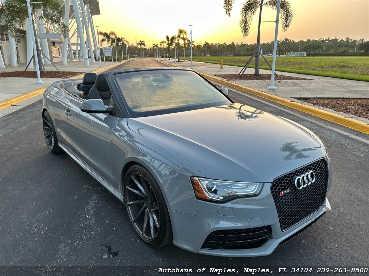 2014 RS5 Conv Nardo Gray RSNAV 10.25" Touchscreen Vossen 19" Rims ...
