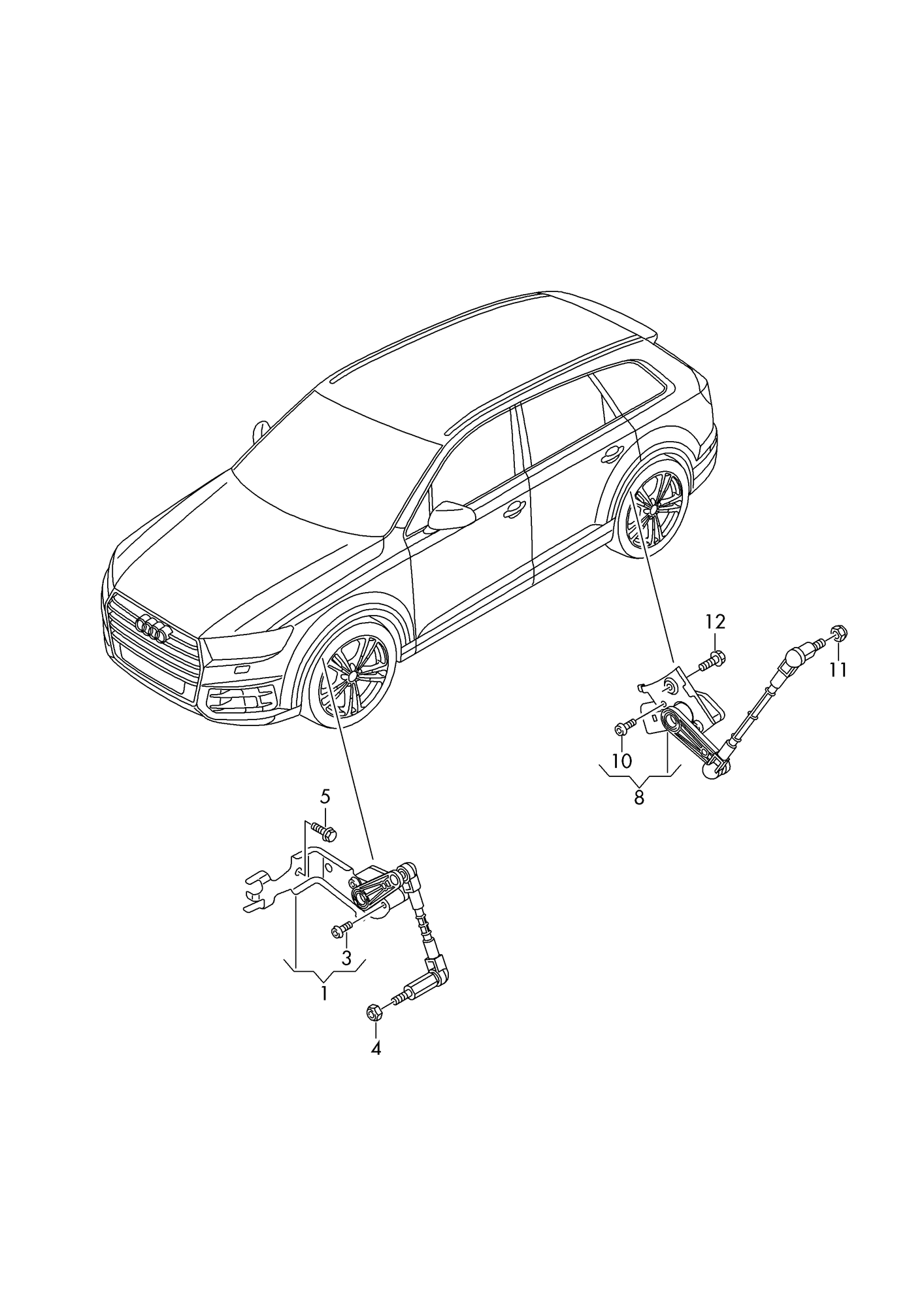 Retrofit Air Suspension to 2016 4M Q7 - Let the journey begin ...