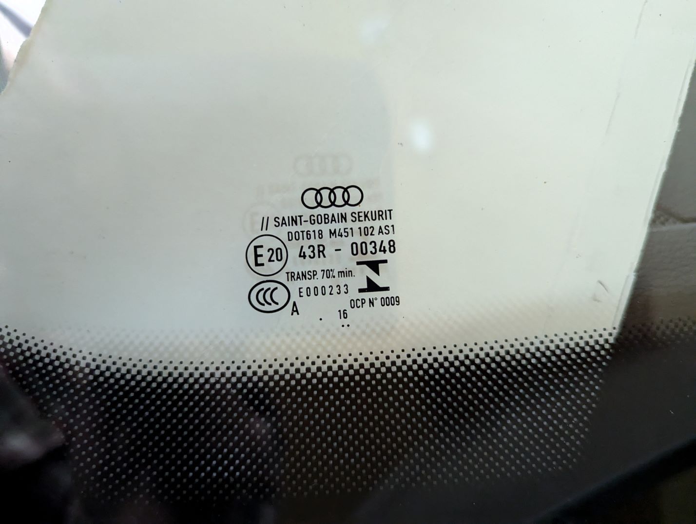 Windshield replacement recommendations - Page 4 - AudiWorld Forums