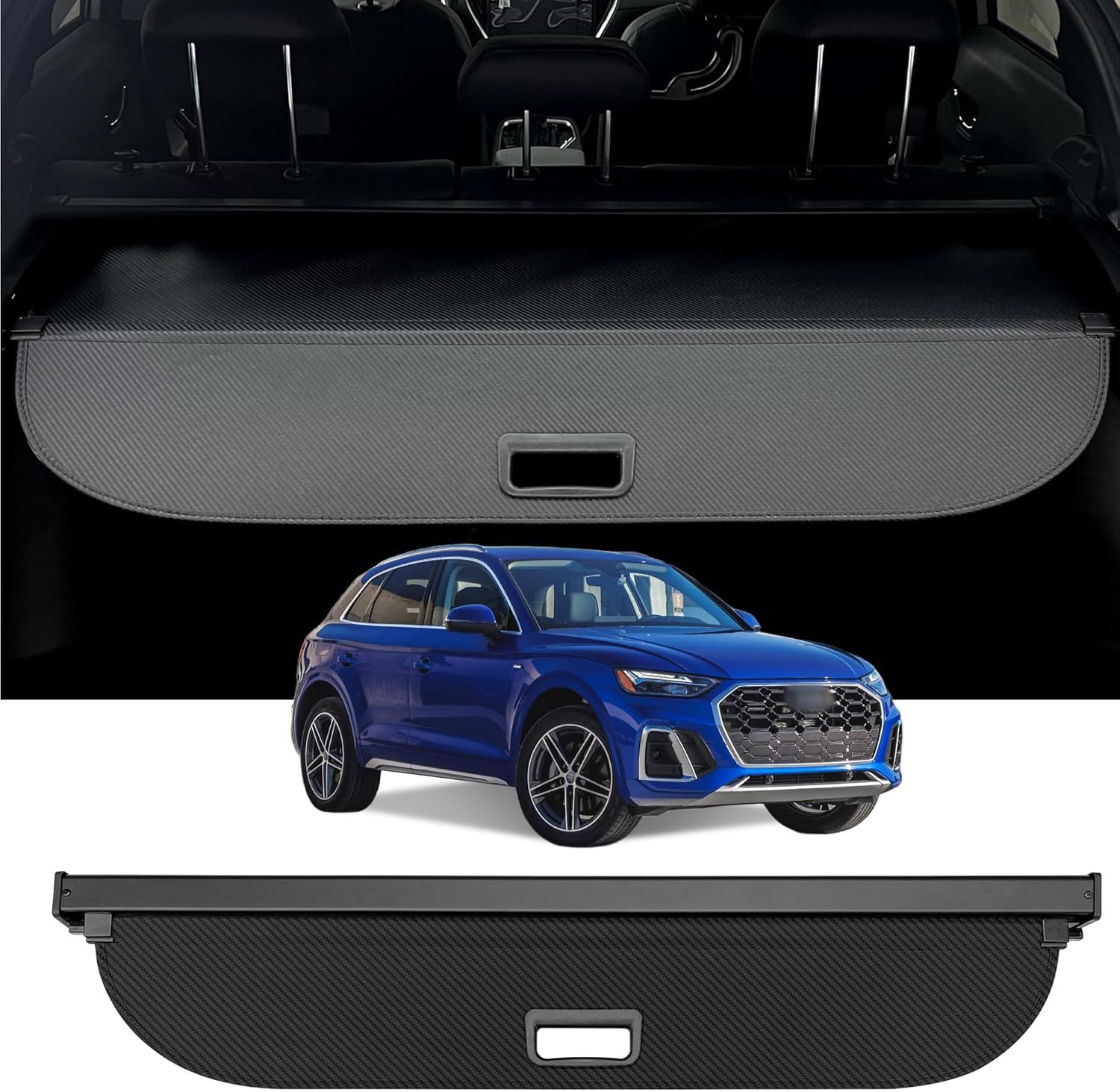 Audi Q5/SQ5: Roof rails, Auto-start-stop eliminator, Retractable rear ...