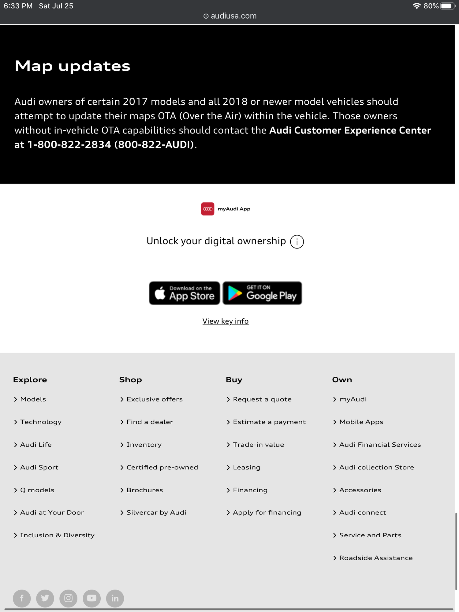 2019/2020 Map Update Is Available - Page 23 - AudiWorld Forums