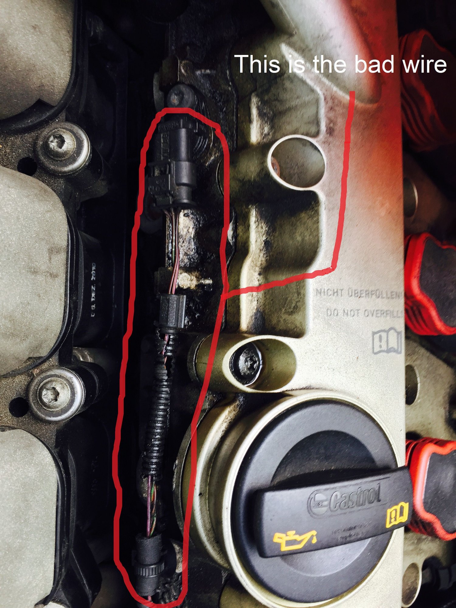 Engine wire melted? Pics included trying to get help replacing the part ...