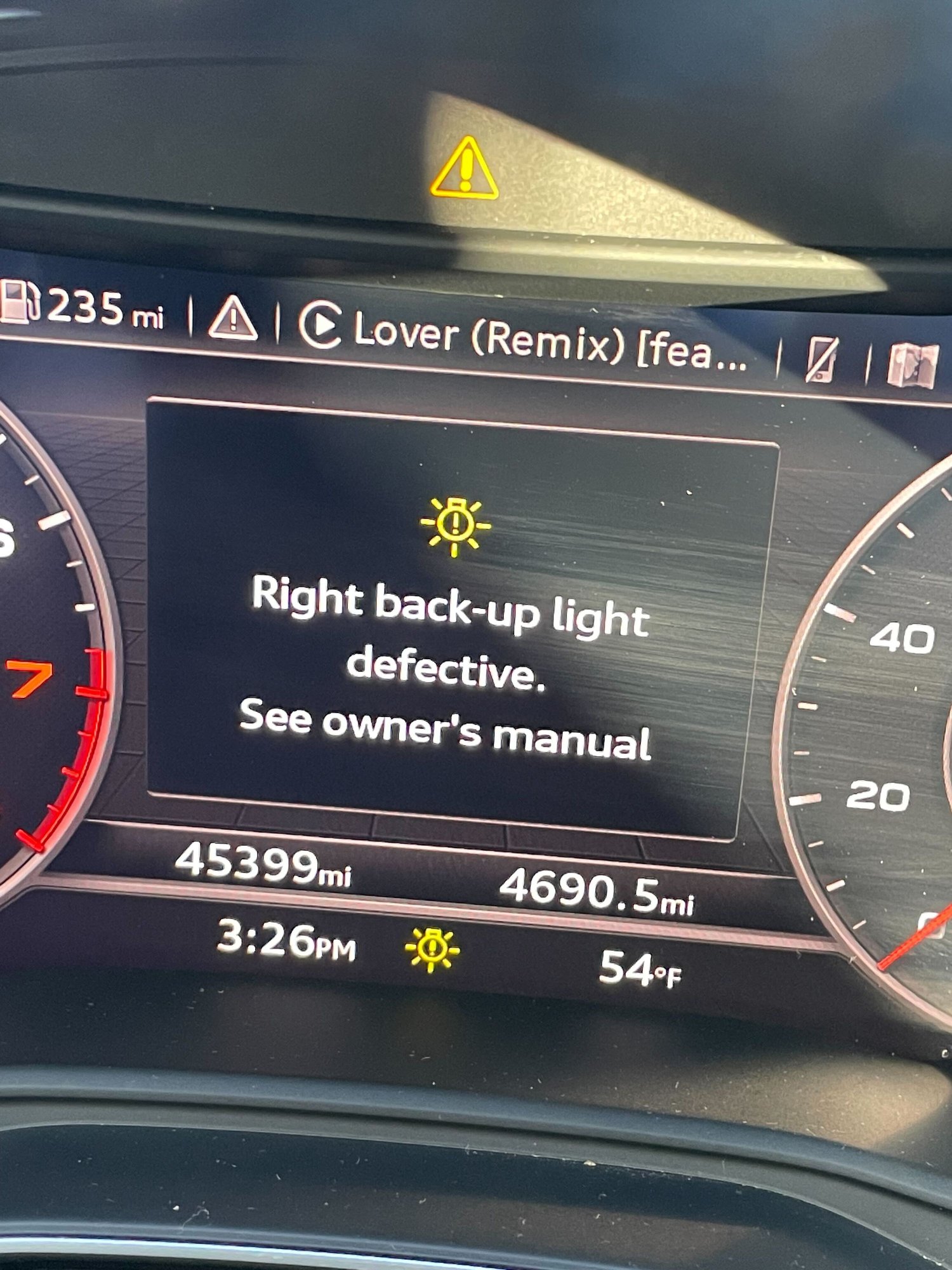2018 Q5 - Both tailgate light stopped working - AudiWorld Forums