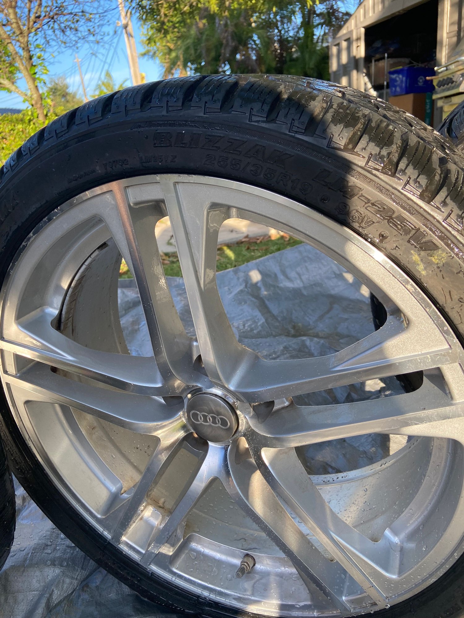 Wheels & Winter Tires - 1st Gen R8 Style Replica/Blizzak tires - $750 OBO - AudiWorld Forums