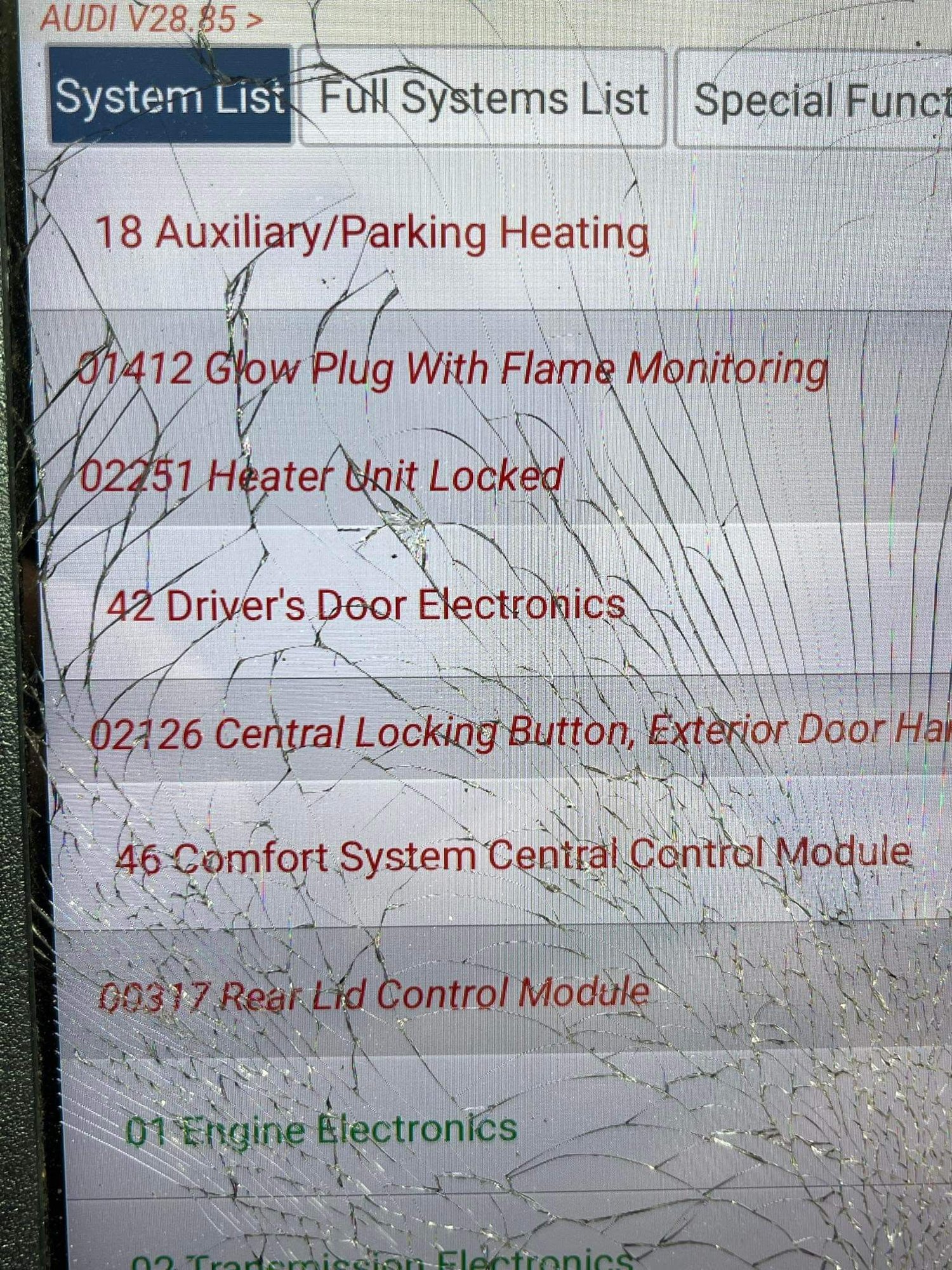 EE: Help!! - AudiWorld Forums