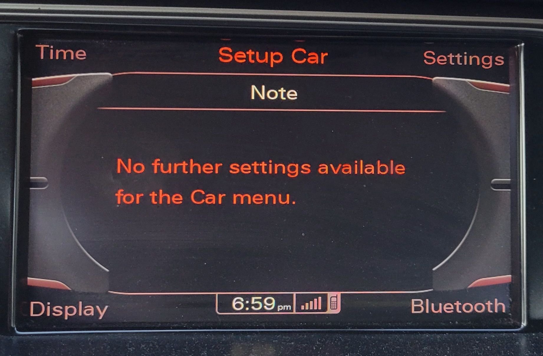 Can't access green menu - AudiWorld Forums