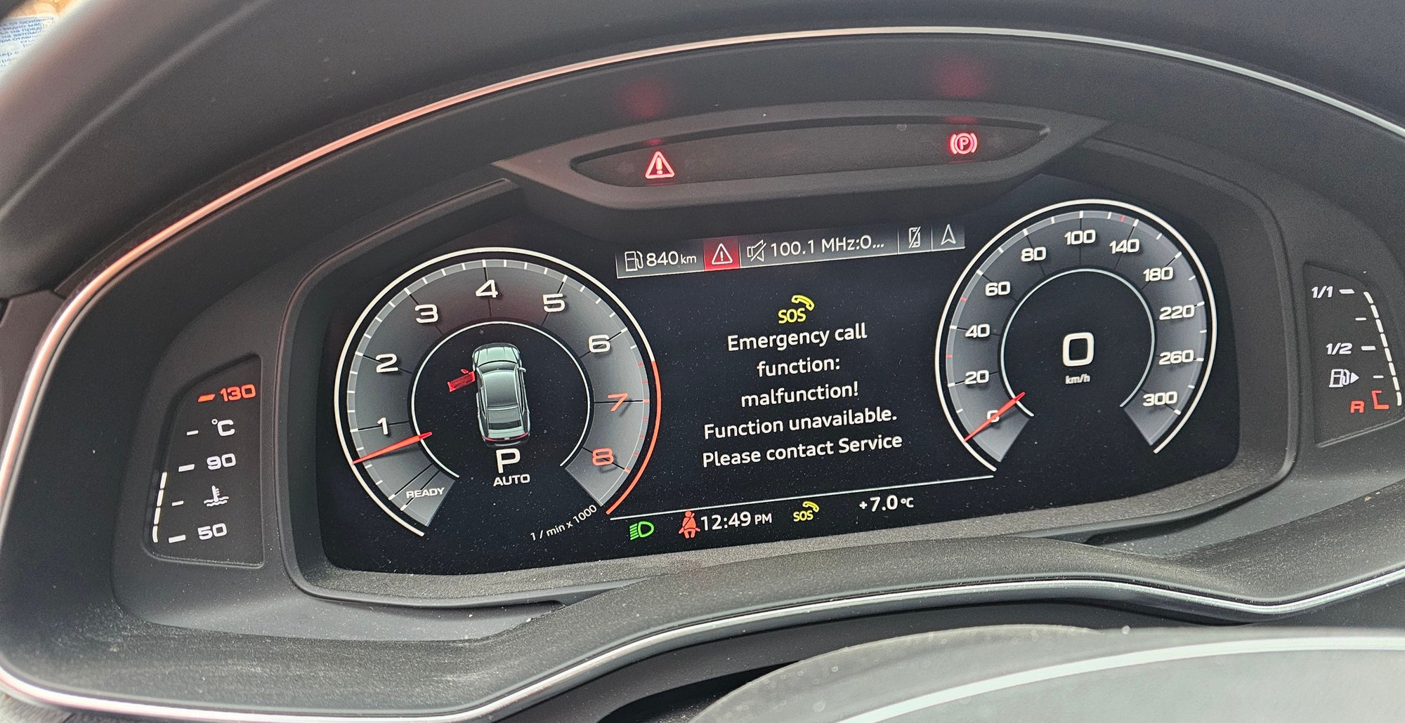 BG: SOS Emergency call. Function unavailable. NAR to EU. - AudiWorld Forums