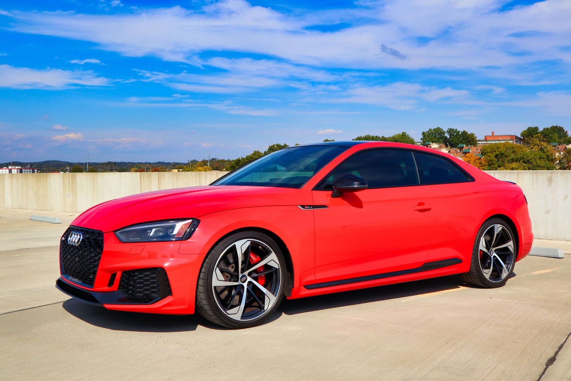 2019 Audi RS5 2.9T Quattro in Misano Red with Black Interior ...